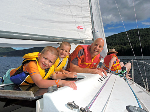 Sailing in the Gulf Islands - Traveling Islanders