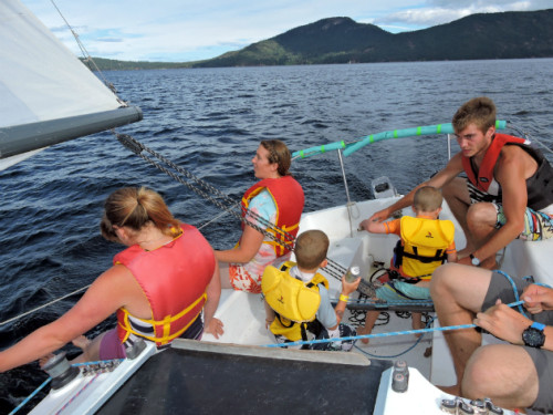 Sailing in the Gulf Islands - Traveling Islanders